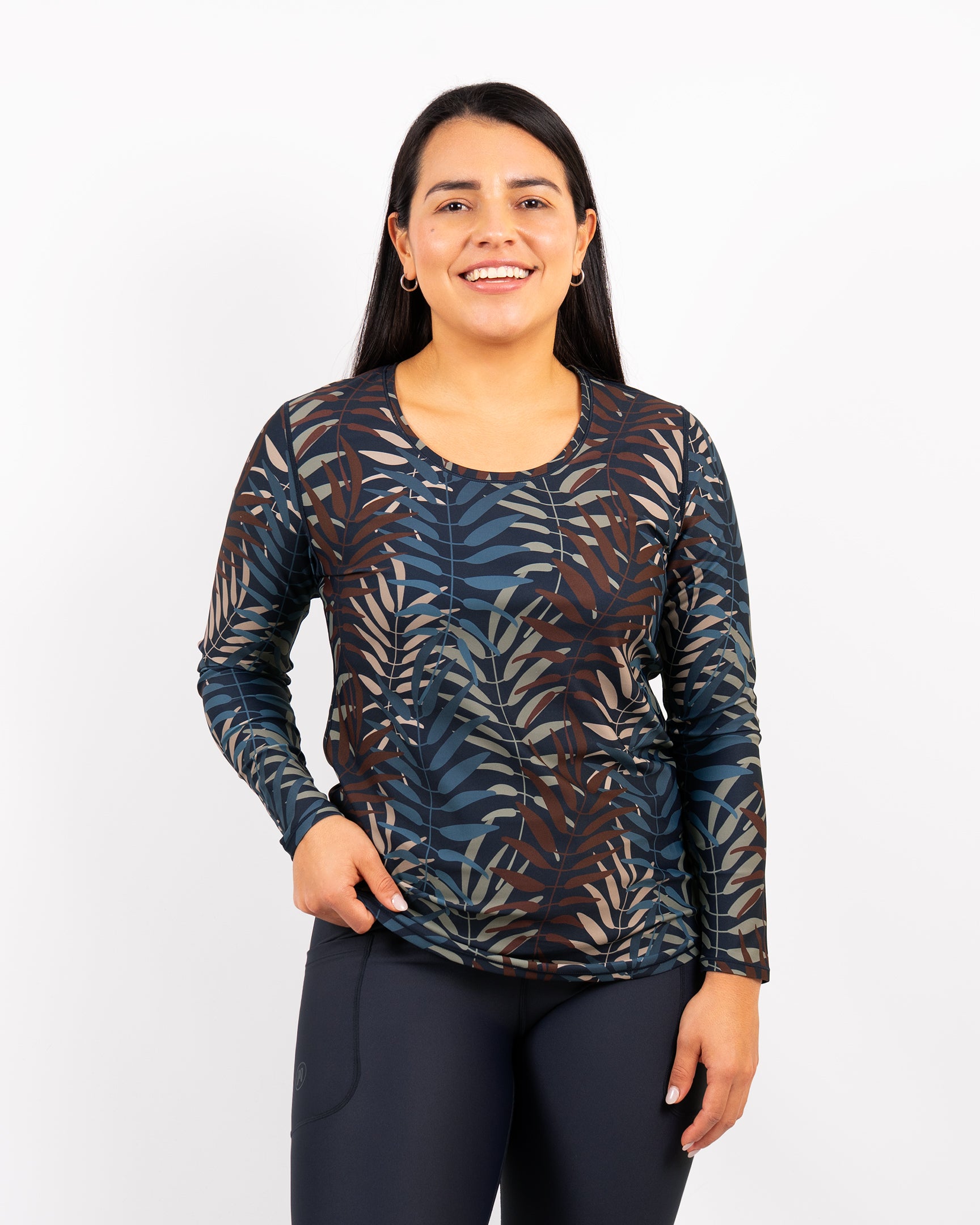 Vigga Fitted Rainforest Long-Sleeve – Maya Freya